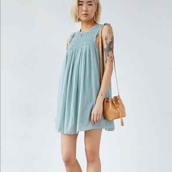 Urban Outfitters | Dresses | Kimchi Blue Mindy Loo Smocked Yoke Dress ...